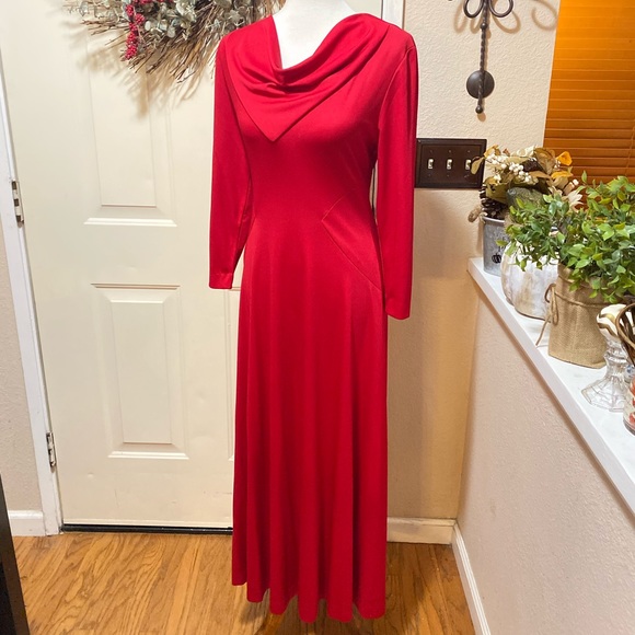 Edith Flagg | Dresses | Vintage Edith Flagg California Red Formal Dress ...